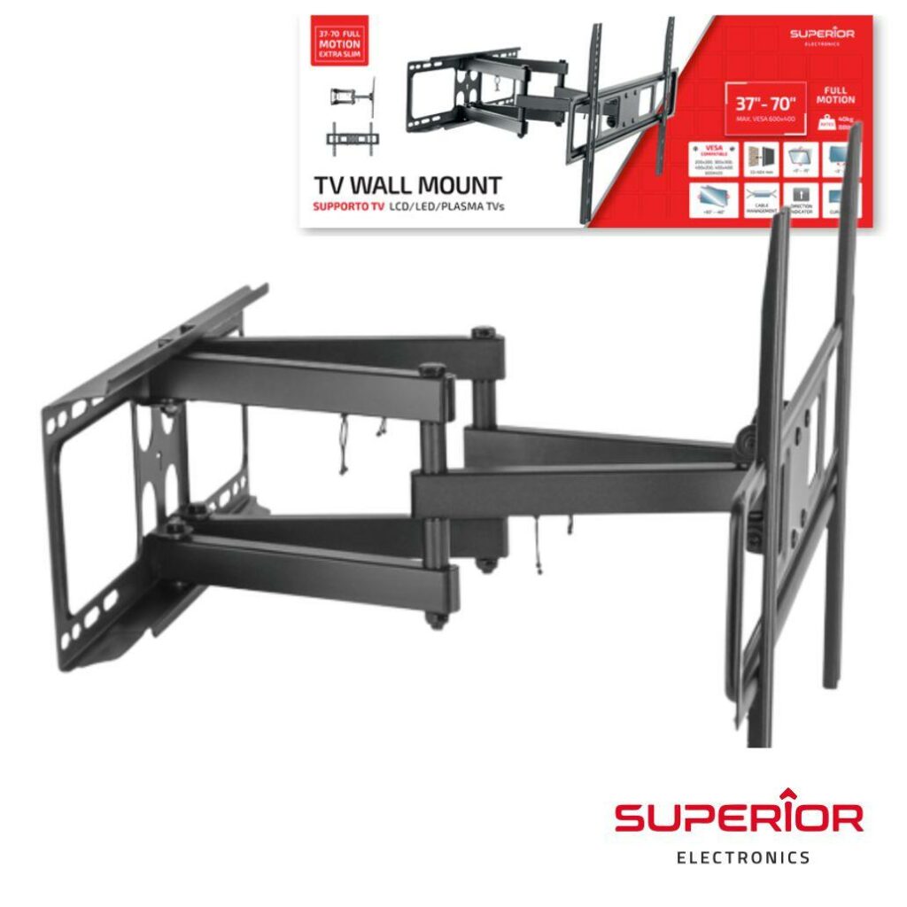 Suporte LCD/LED/PLASMA TVs 37″-70″ Parede SUPERIOR – DAVIDEMAG